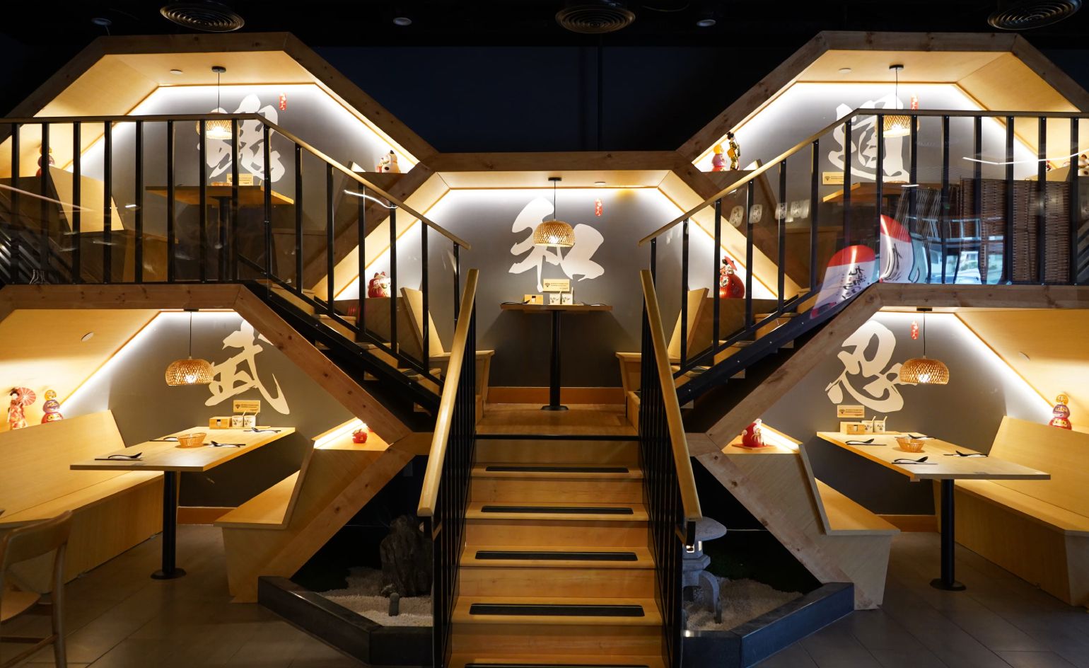 Kyuramen touches down in Los Angeles with glowing honeycomb-shaped ...
