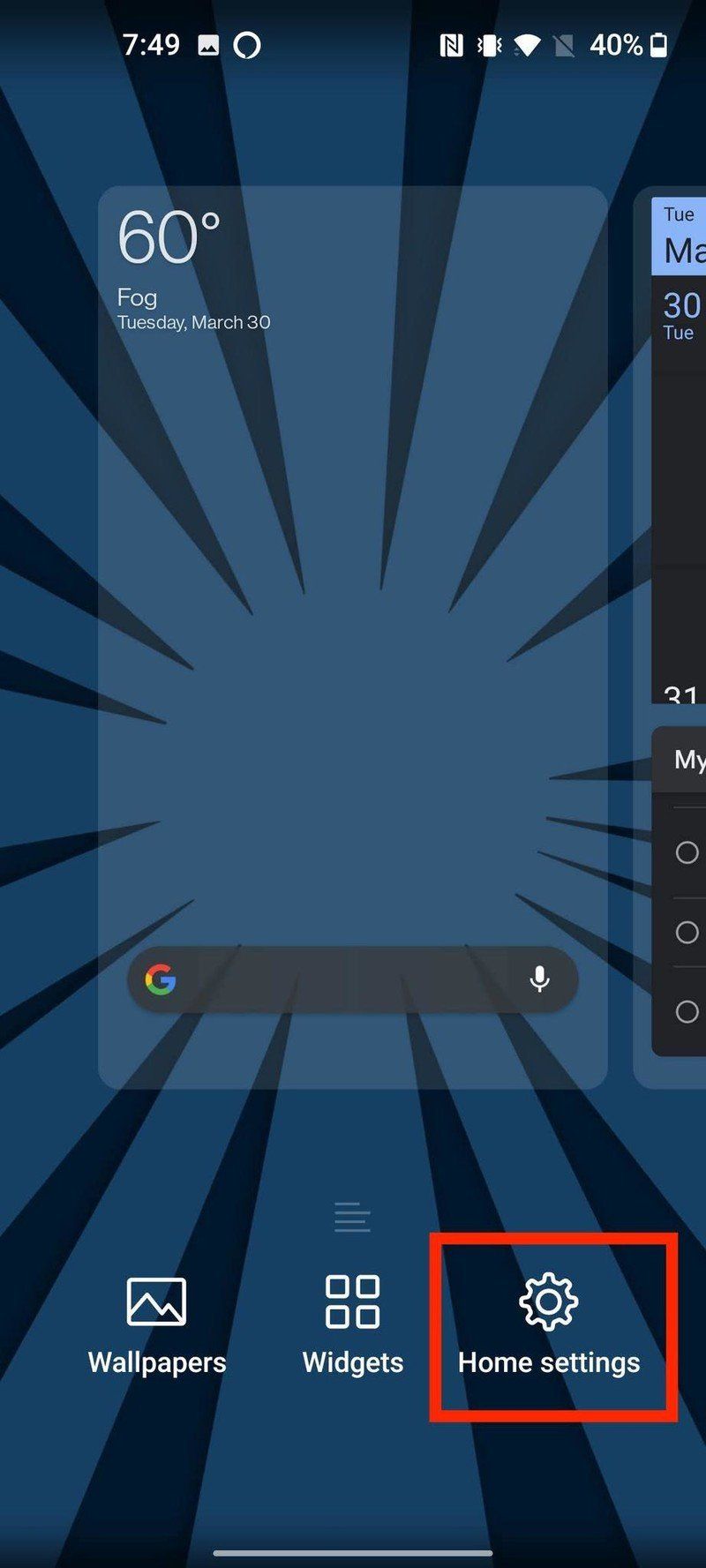 How to enable the notification pane pull-down gesture on OnePlus 9/9 ...