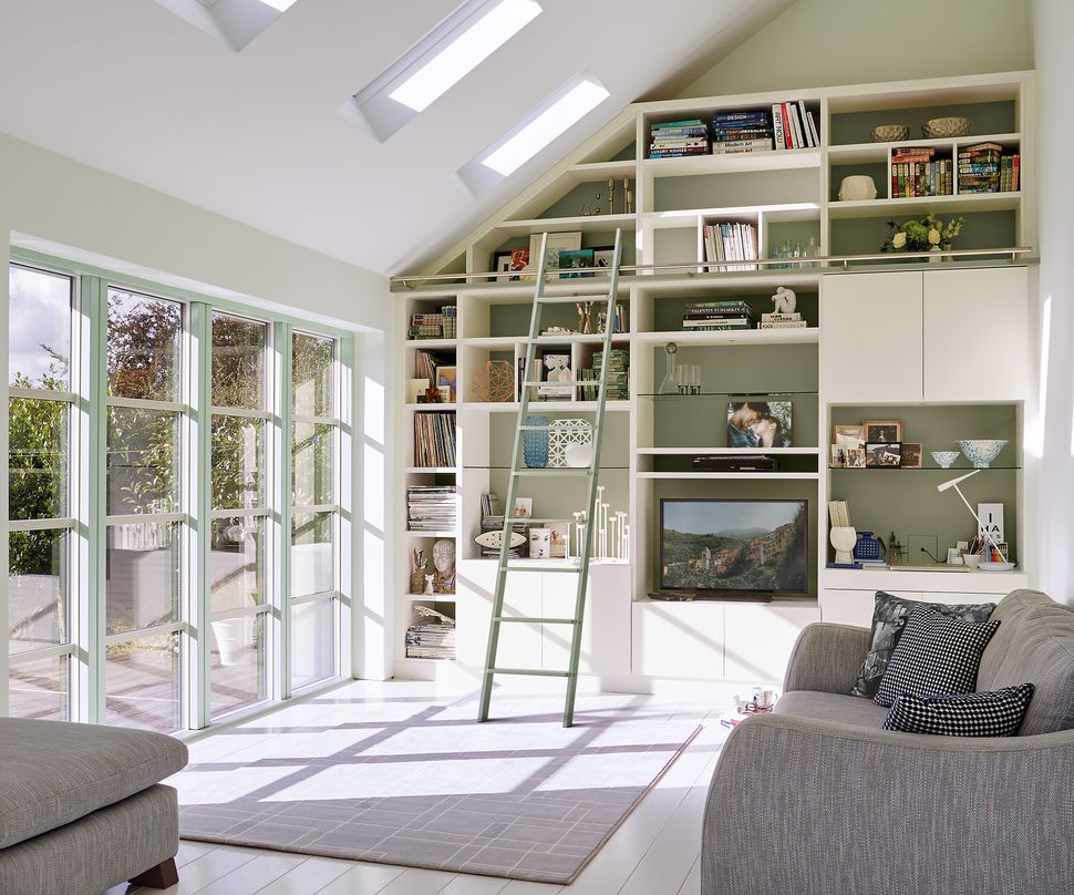 Living room storage ideas to keep your space feeling calm | Homebuilding