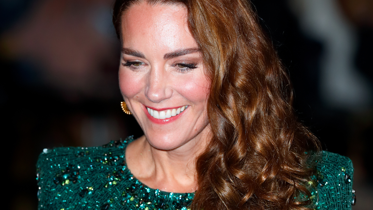 Princess Kate Wears Green Sequined Dress to King's Birthday | Marie Claire
