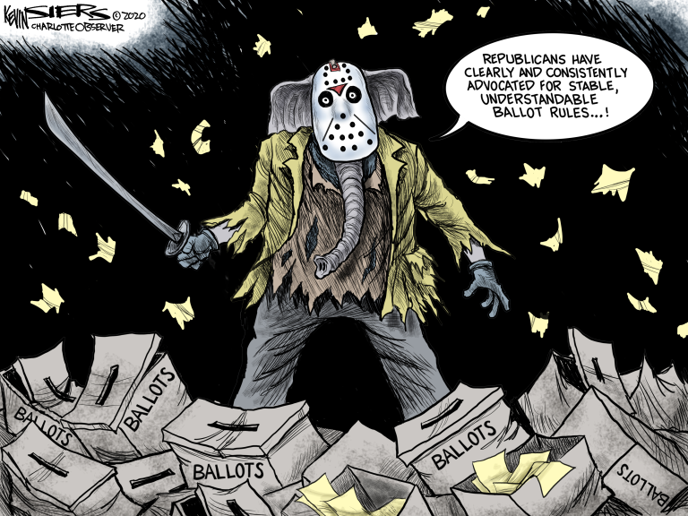 Political Cartoon U.S. GOP ballots election Friday the 13th | The Week