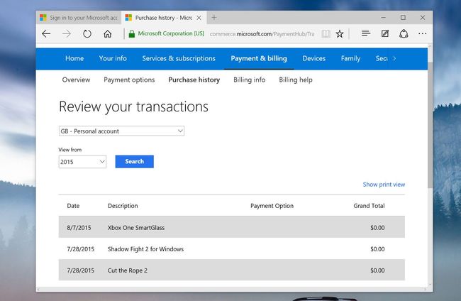How to see your last Windows Store purchases | Windows Central