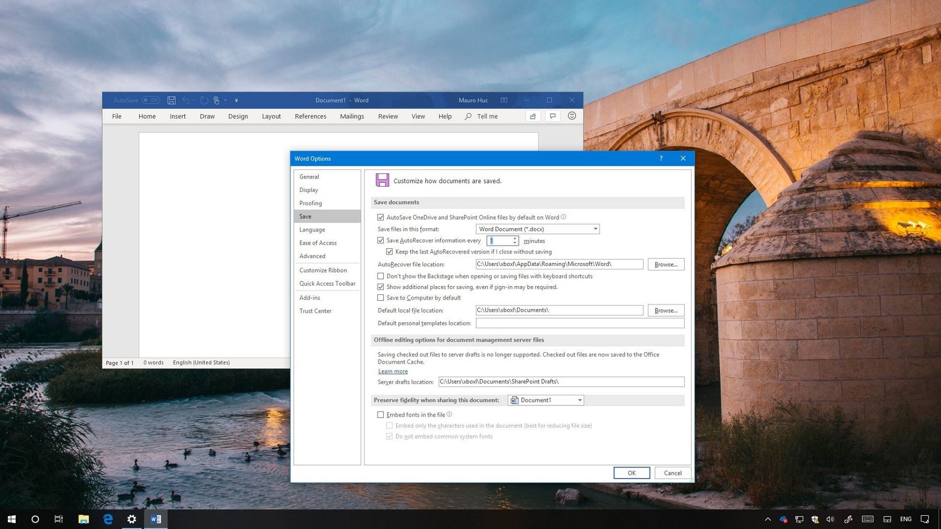 How to manage auto-save for Office apps on Windows 10 | Windows Central