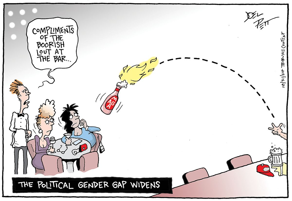 Today's political cartoons - November 4, 2024 | The Week