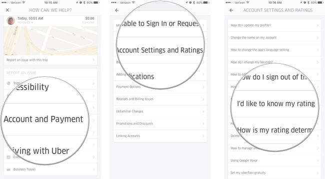 How to check your passenger Uber rating | iMore