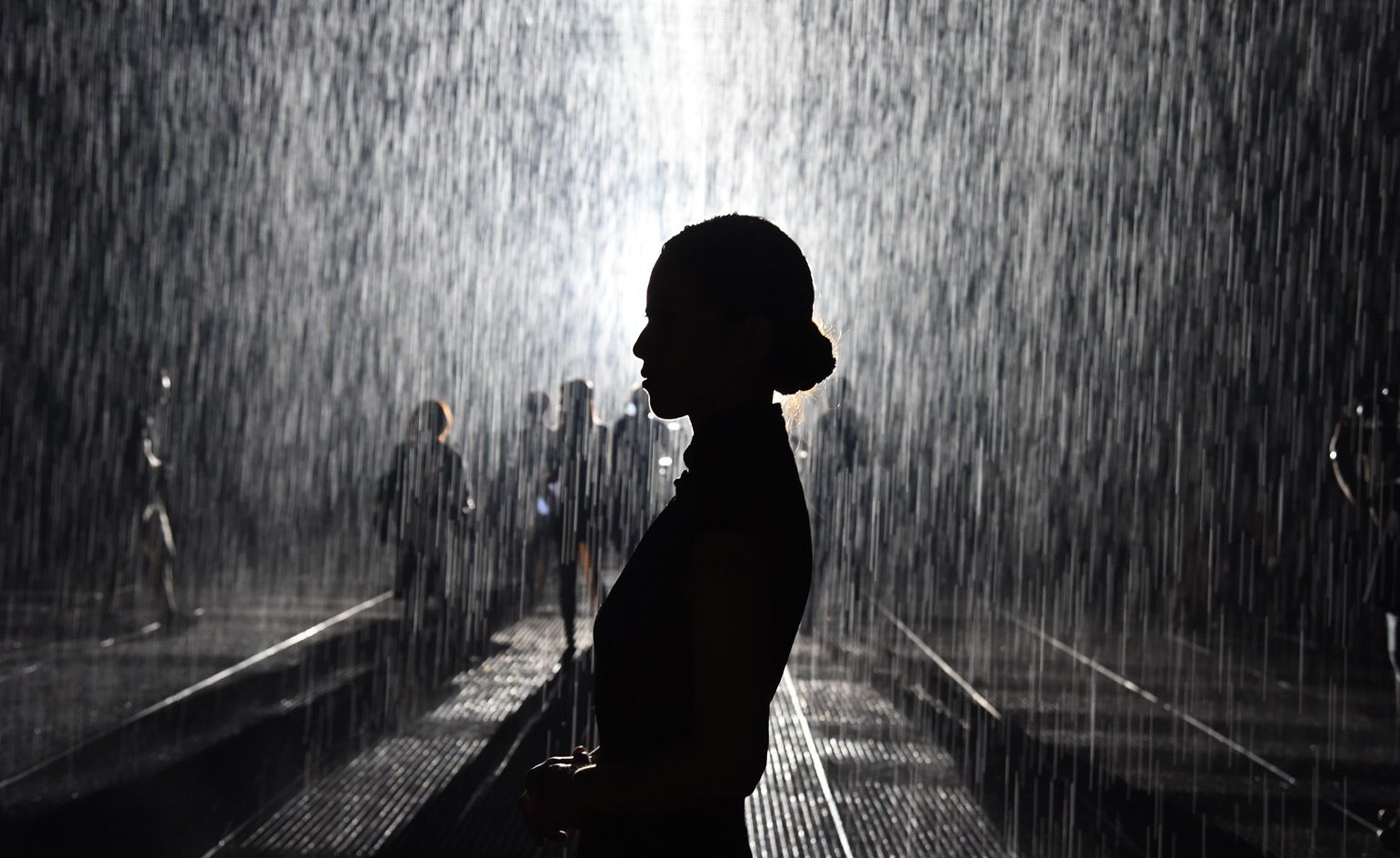 Random International's largest Rain Room to date takes Shanghai by ...