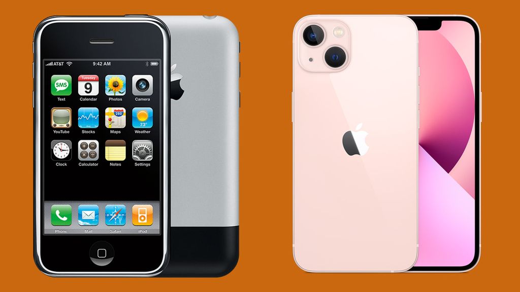 iPhone through the ages: the original to the iPhone 13 - how much has ...