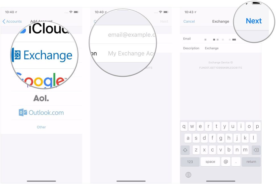 How to set up mail on iPhone and iPad including contacts and calendars ...