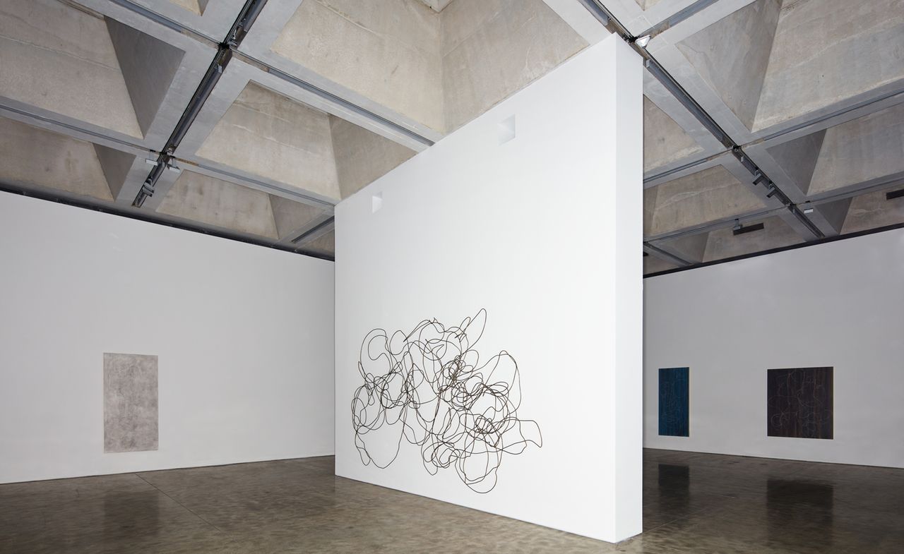 Artist Elliott Puckette crosses the line at Kasmin New York | Wallpaper*