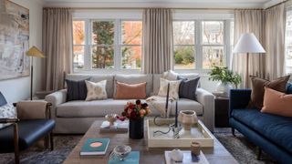 How do you combine two rugs in one room? Shea Mcgee has the formula ...