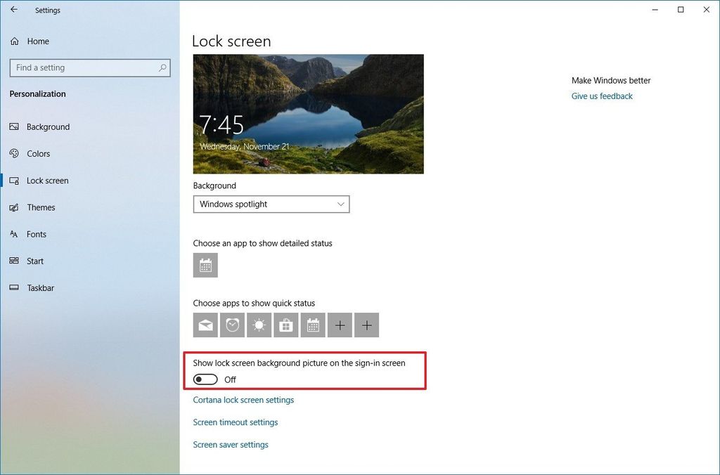 How to customize the Lock screen on Windows 10 | Windows Central