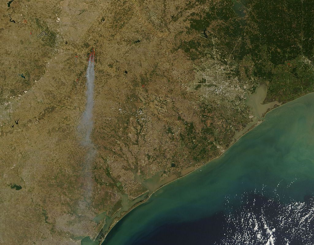 Gallery: Texas Wildfires Seen From Space | Space
