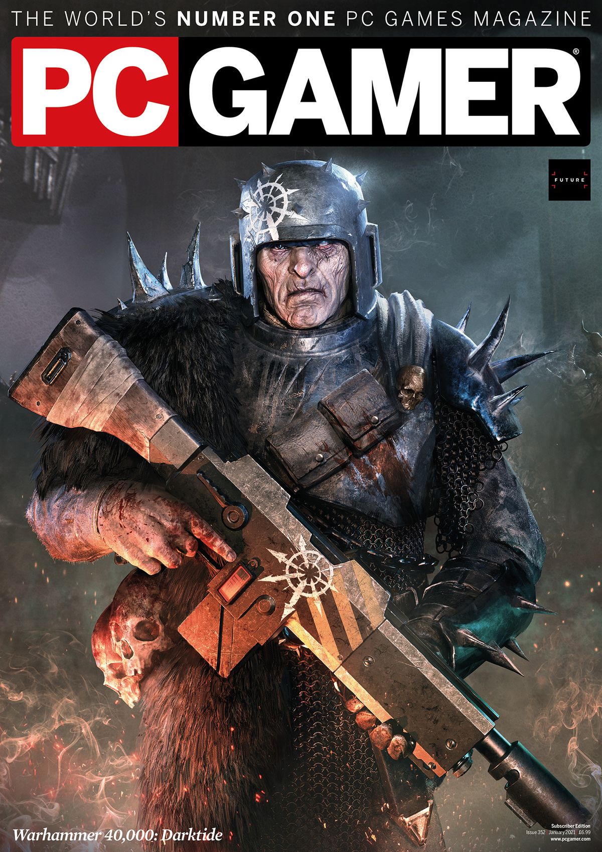 PC Gamer UK January issue: Warhammer 40,000: Darktide | PC Gamer