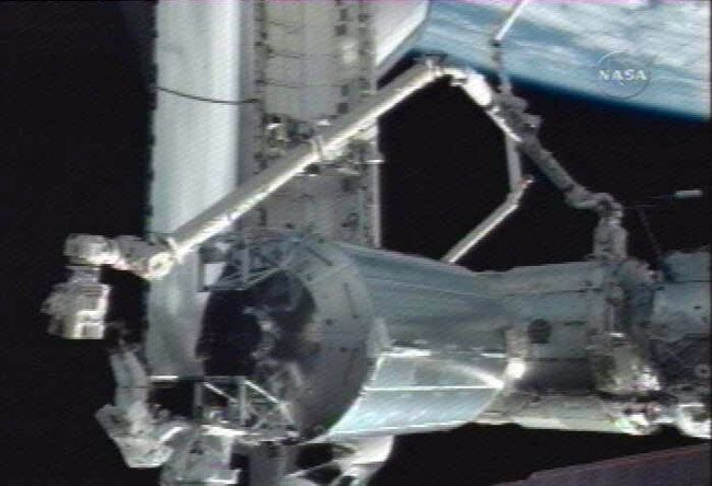 Spacewalkers Prime Station's European Lab for Science | Space