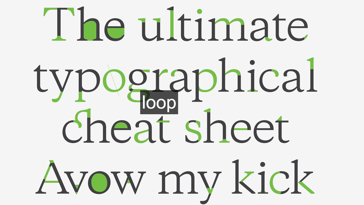 The only typography cheat sheet you'll ever need | Creative Bloq