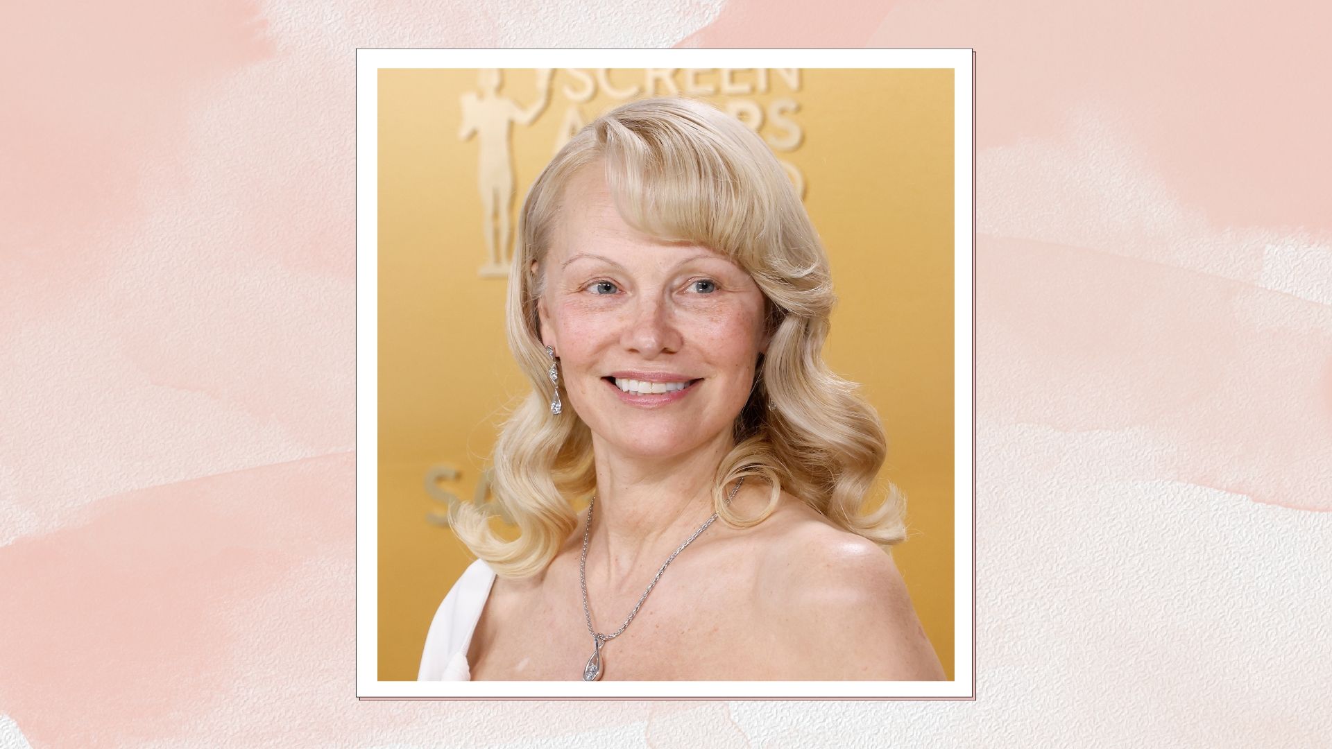 Pamela Anderson's vintage curls are the perfect occasion look | Woman ...