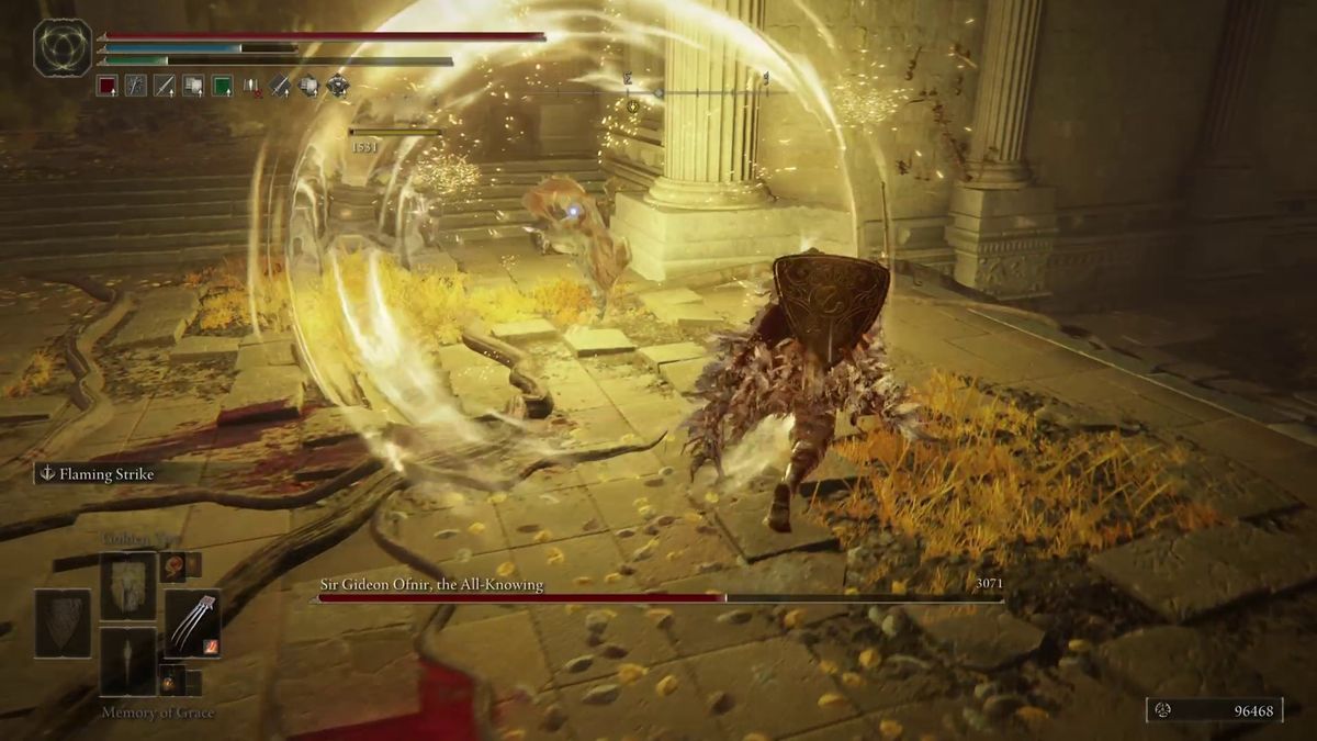 How to beat the Elden Ring Sir Gideon Ofnir boss fight | GamesRadar+