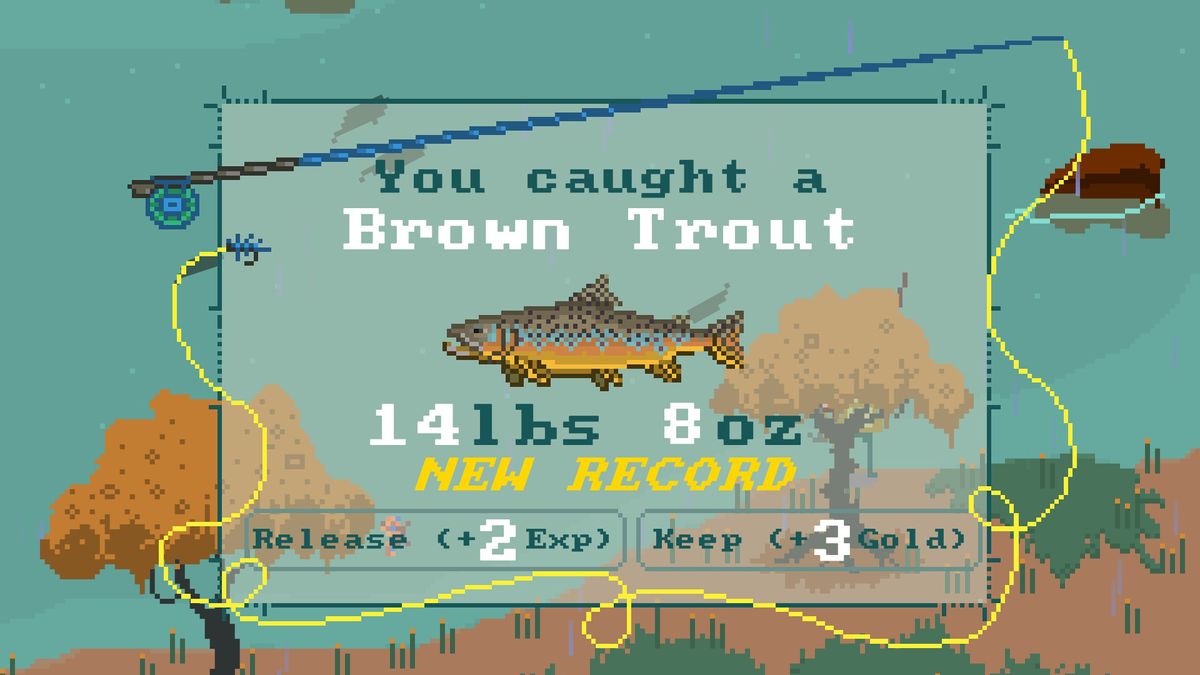Sometimes you just need a relaxing pixel art fishing game, and this is ...