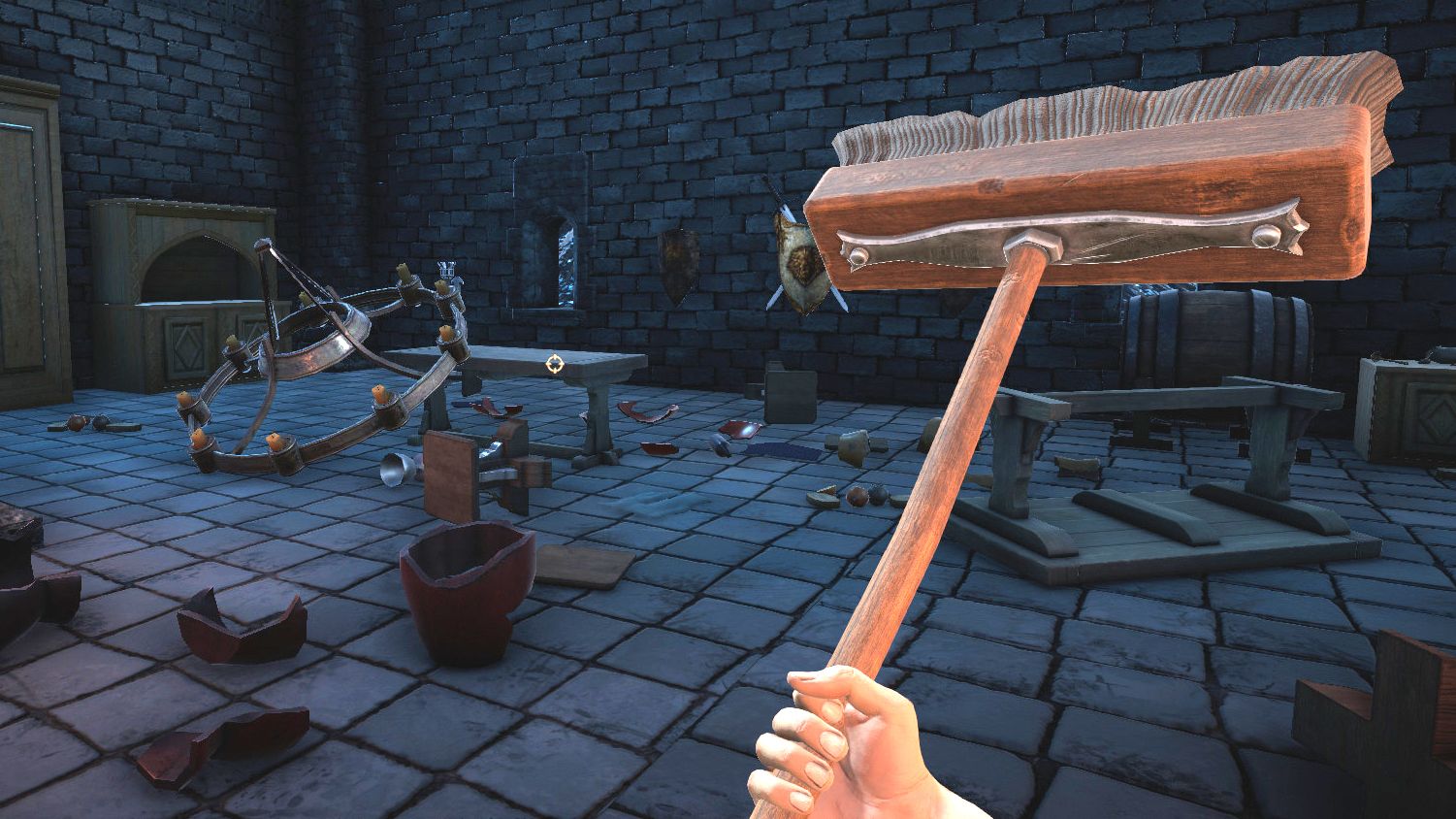 I'm a peasant blessed with 'garbage sense' in this castle renovation ...