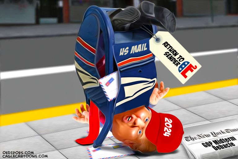 7 Scathingly Funny Cartoons About Trump 2024 The Week