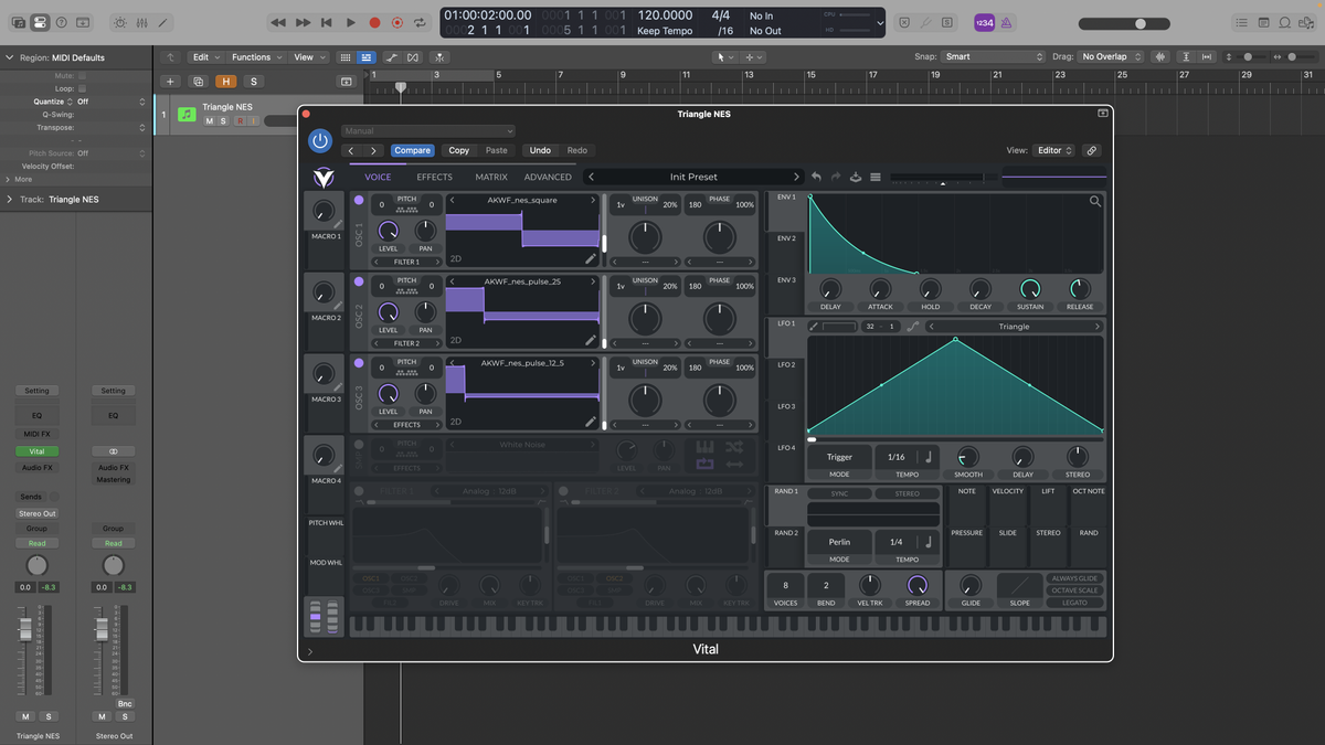 How to make 8-bit video game sounds in your DAW with a free synth ...