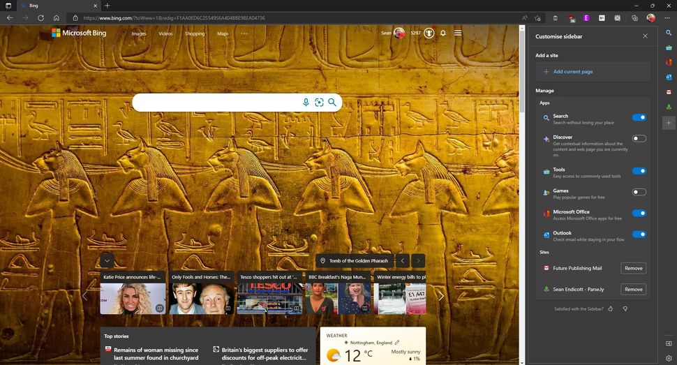 Microsoft Edge's Sidebar is the best browser feature you've never heard ...