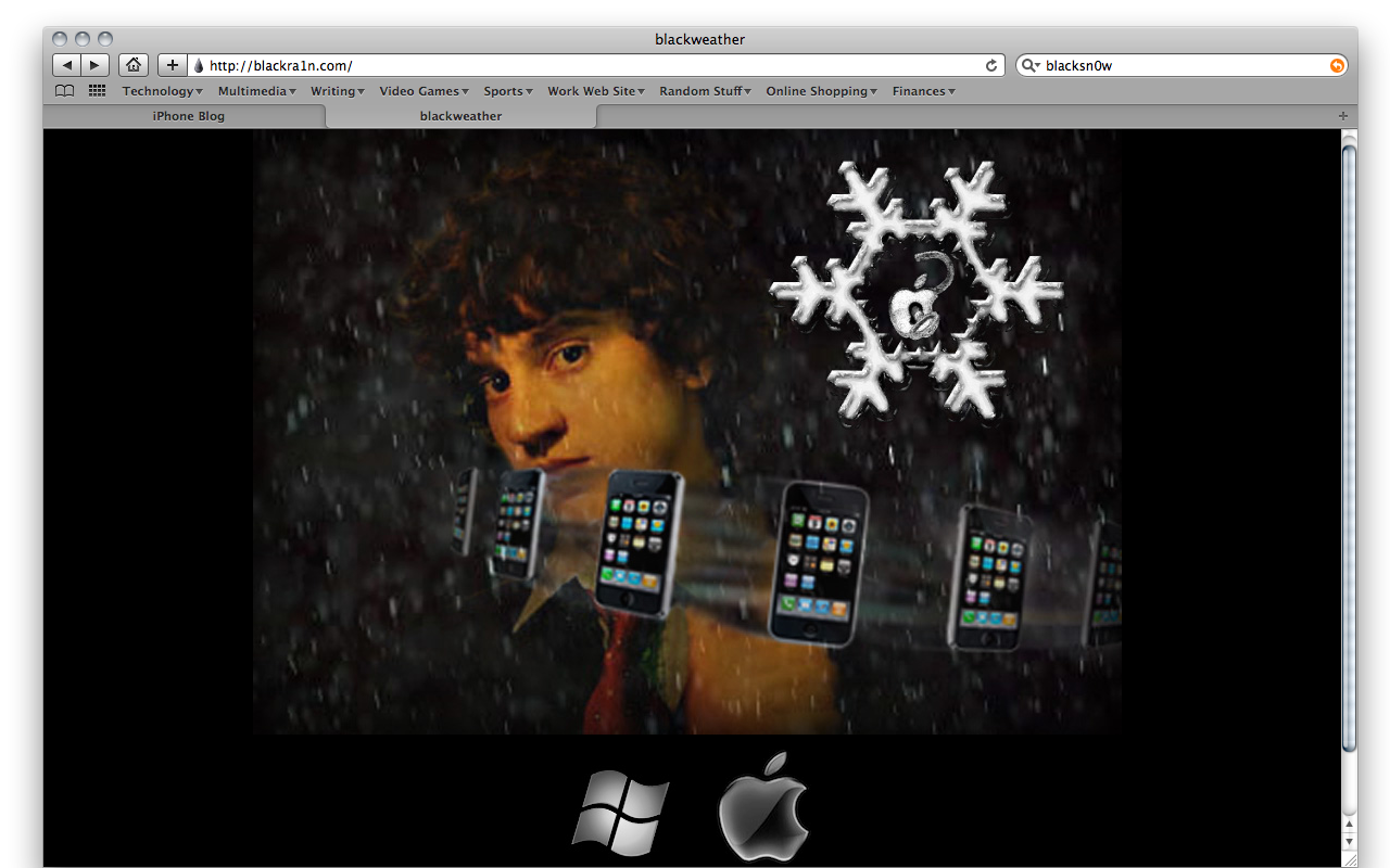 How to: Jailbreak and Unlock iPhone 3G/3GS Using blackra1n and ...