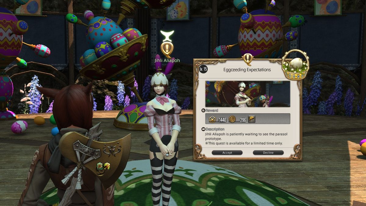 FF14 Hatching Tide 2025—The Archon Egg Parasol reward questline | PC Gamer