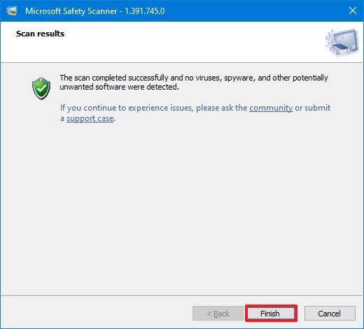 How to remove malware using Microsoft Safety Scanner on Windows 10 ...