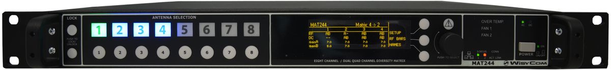 Wisycom Set to Debut MAT244 Programmable RF Combiner at NAB 2017 | Next TV