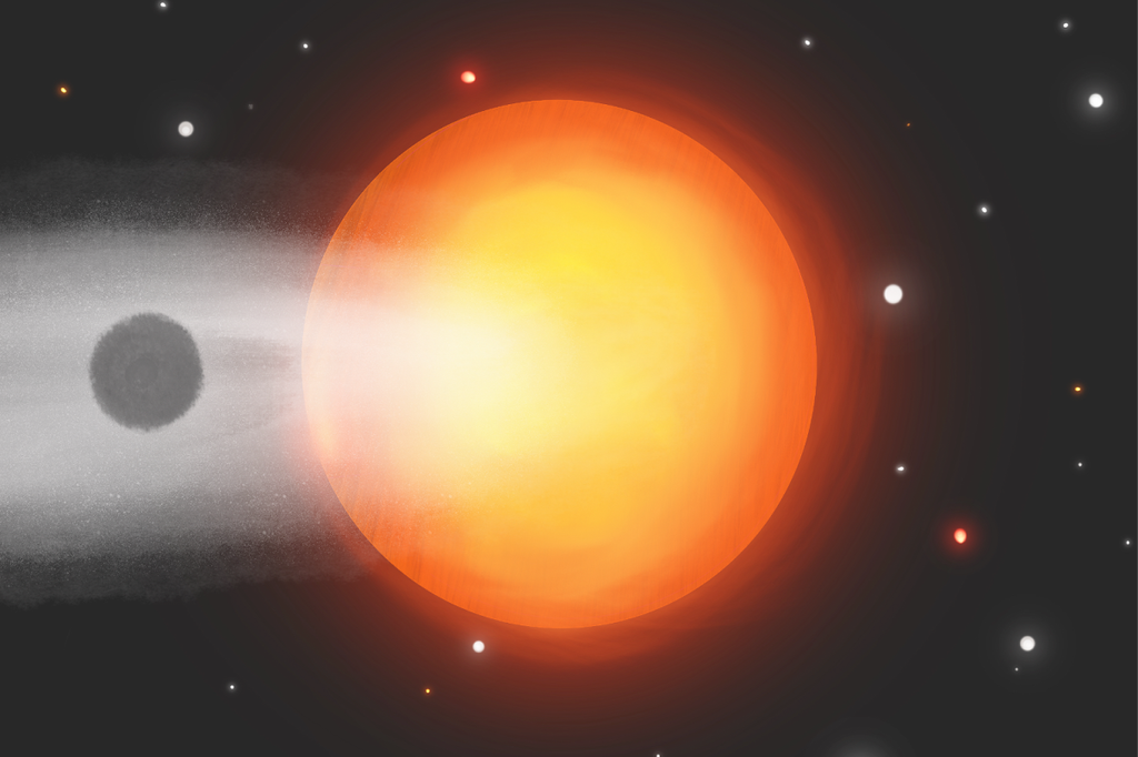 James Webb telescope spots strange 'super-puff' planet chasing its own ...