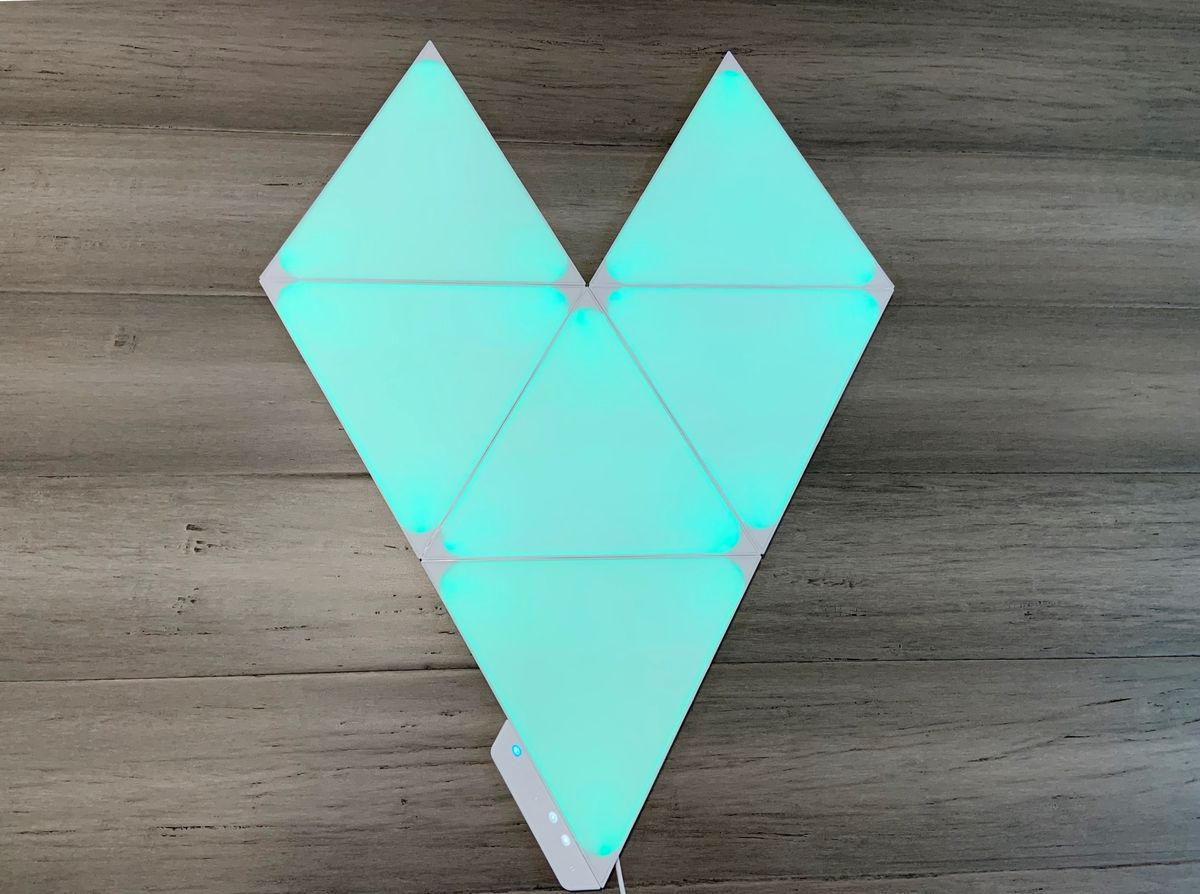Nanoleaf Shapes Triangles Review: Colorful connectivity | iMore