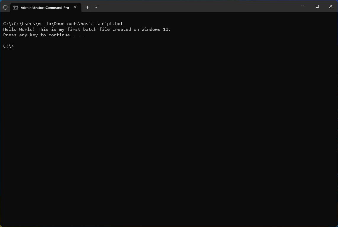 How To Create Batch Script Files On Windows 11 Windows Central 