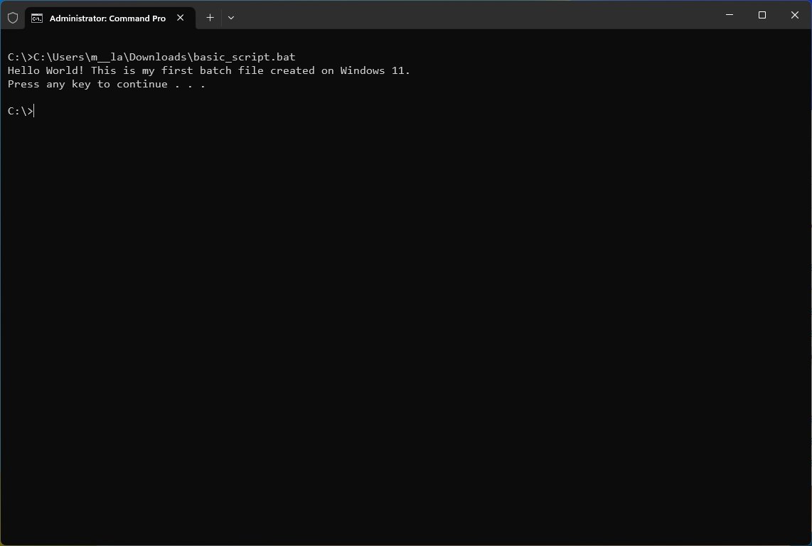 Come Creare File Di Script Batch Su Windows 11 Gamingdeputy Italy