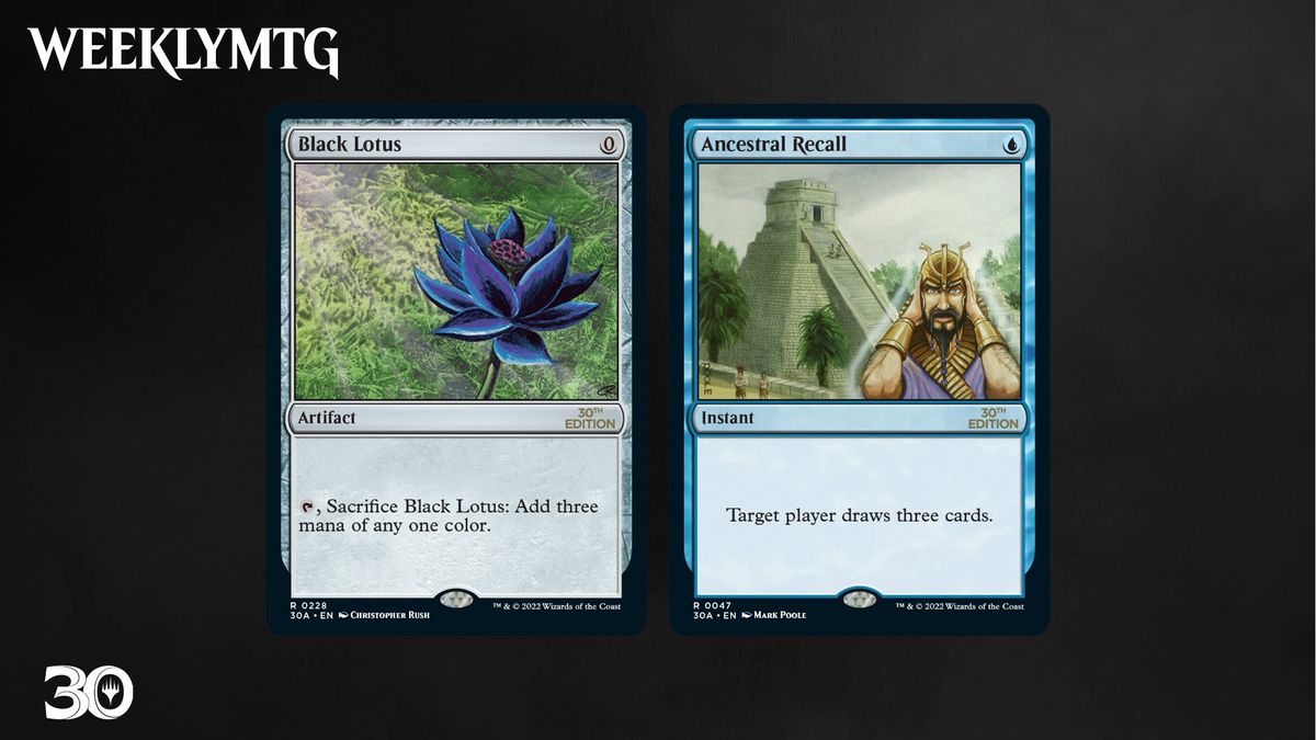 MTG 30th Anniversary offers a chance at rare Black Lotus card | GamesRadar+
