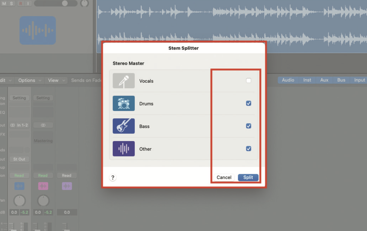 How to separate stems with Logic 11's new Stem Splitter | MusicRadar