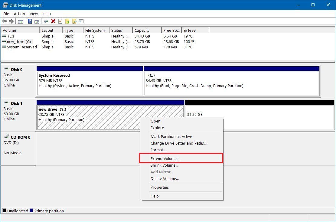 How to move files to a new partition when you don't have a secondary ...