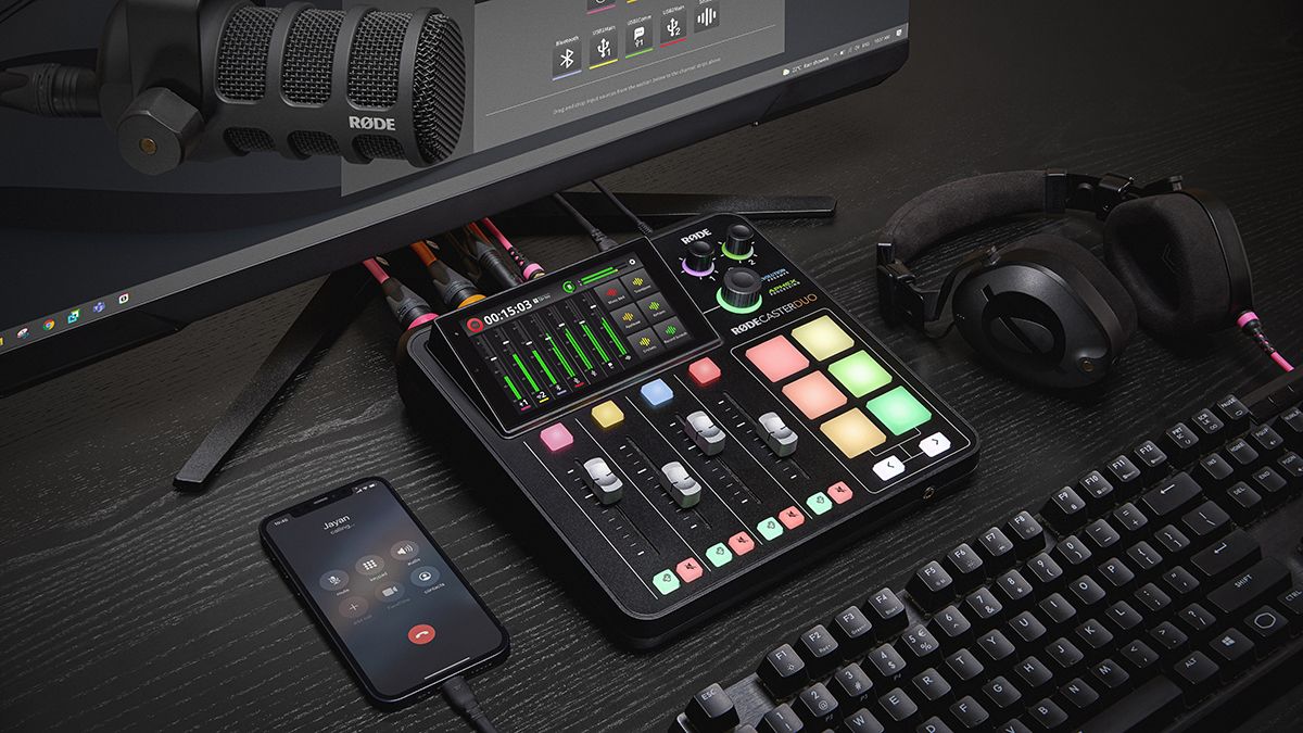 Rode’s Rodecaster Duo is a more compact, cheaper version of one of the ...