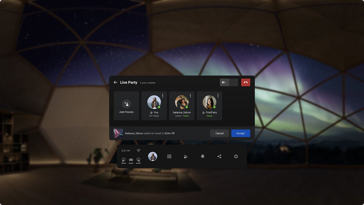 It's now way easier to play with groups of friends on Oculus | Windows ...