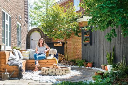 Garden makeover: an awkward outdoor space transformed on a budget ...
