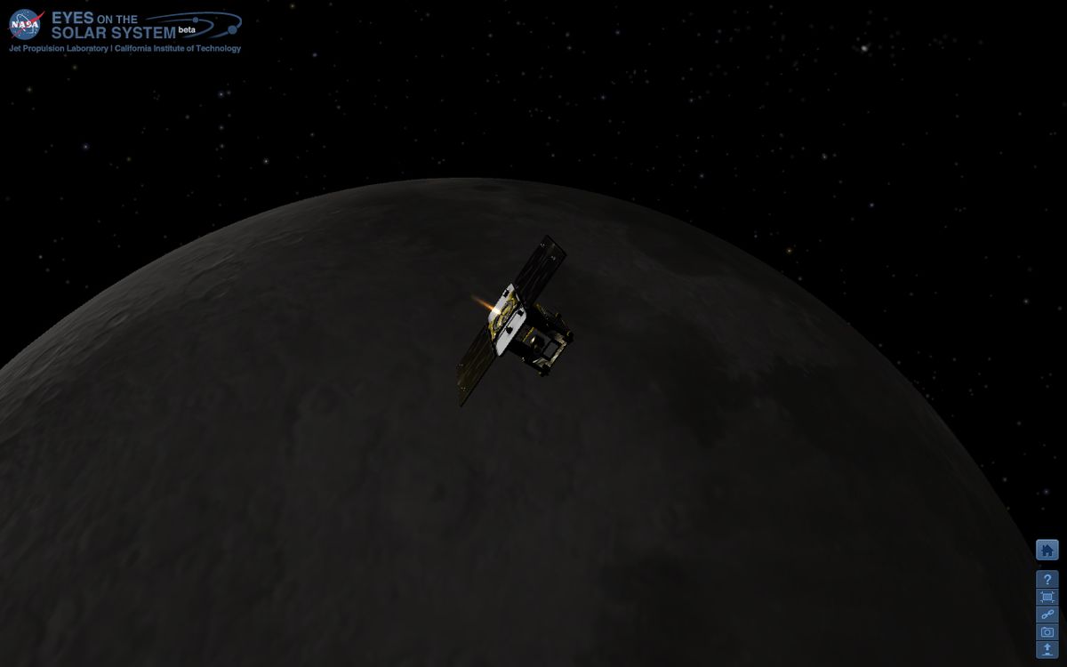 Twin NASA Moon Probes Start New Year by Entering Lunar Orbit | Space