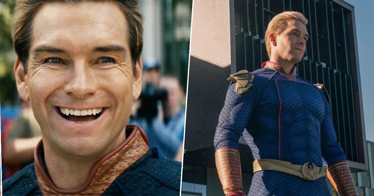 Antony Starr is very un-Homelander-like in this hilarious behind the ...