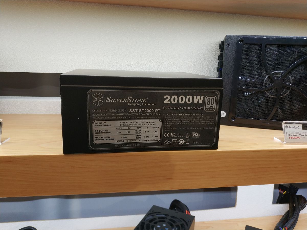 SilverStone Unveils A 2kW PSU, New Chassis And Storage Products | Tom's Hardware