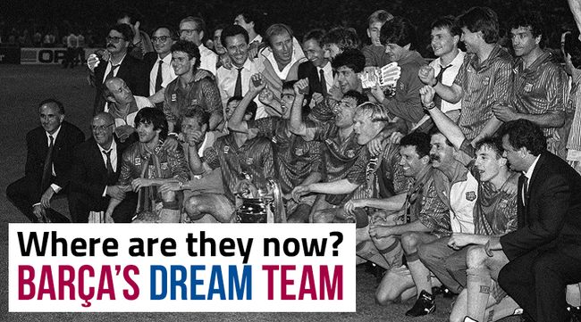 Where are they now? Cruyff's legendary Barcelona Dream Team of 1991/92 ...