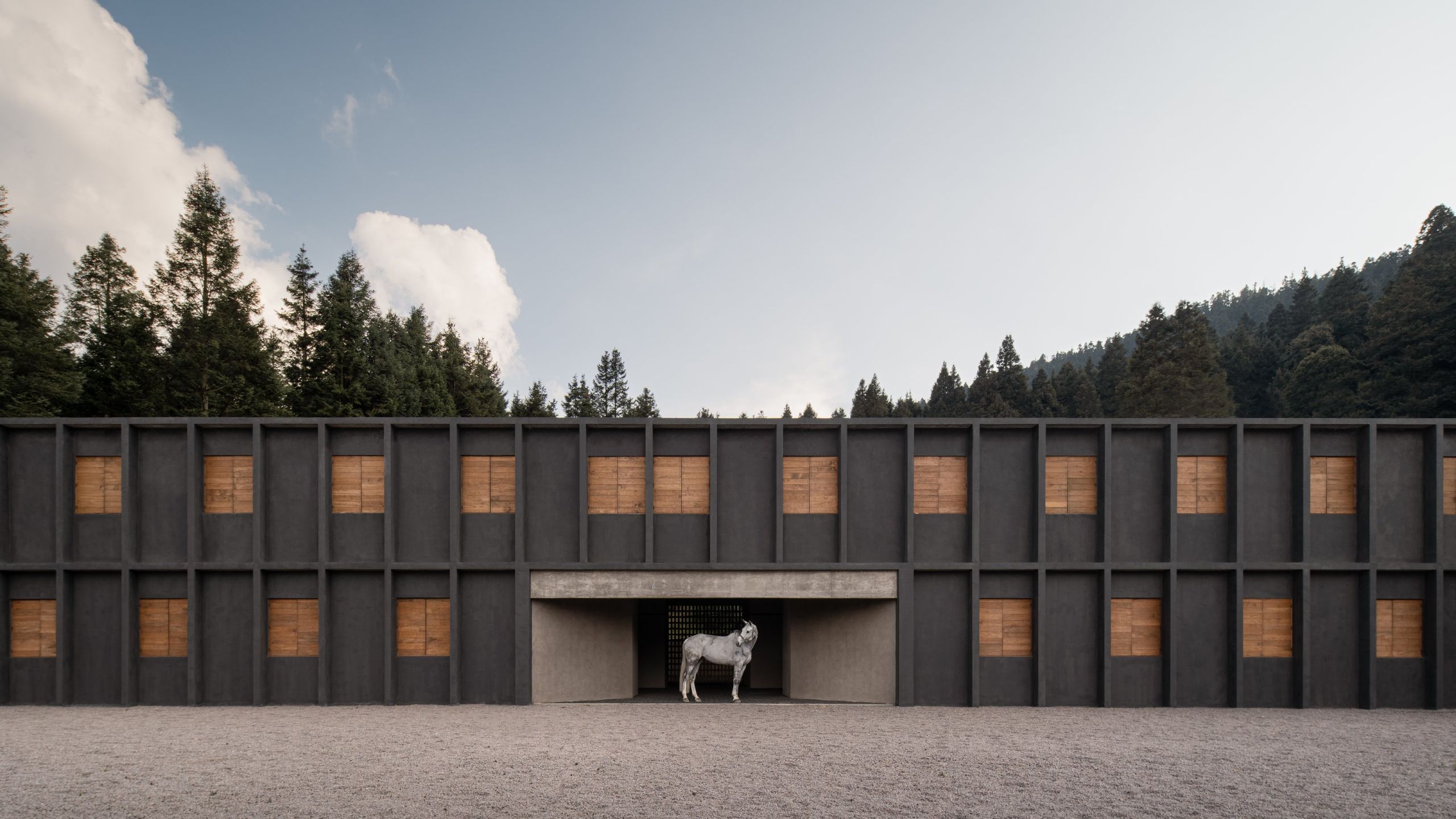 Equestrian clubhouse in Mexico reads as country pavilion | Wallpaper*