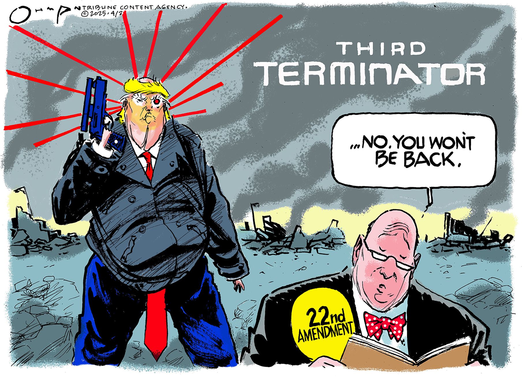 5 triple threat cartoons about Trump's third term | The Week