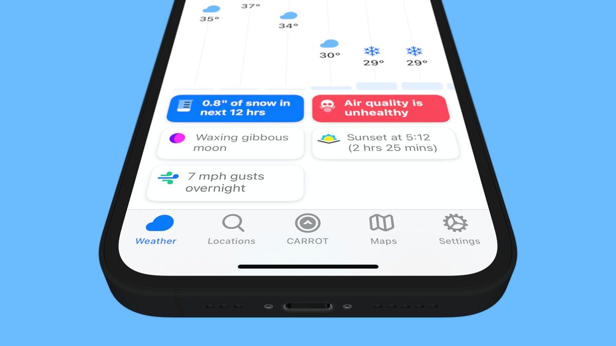 CARROT Weather 5 is a complete redesign of an already great app | iMore