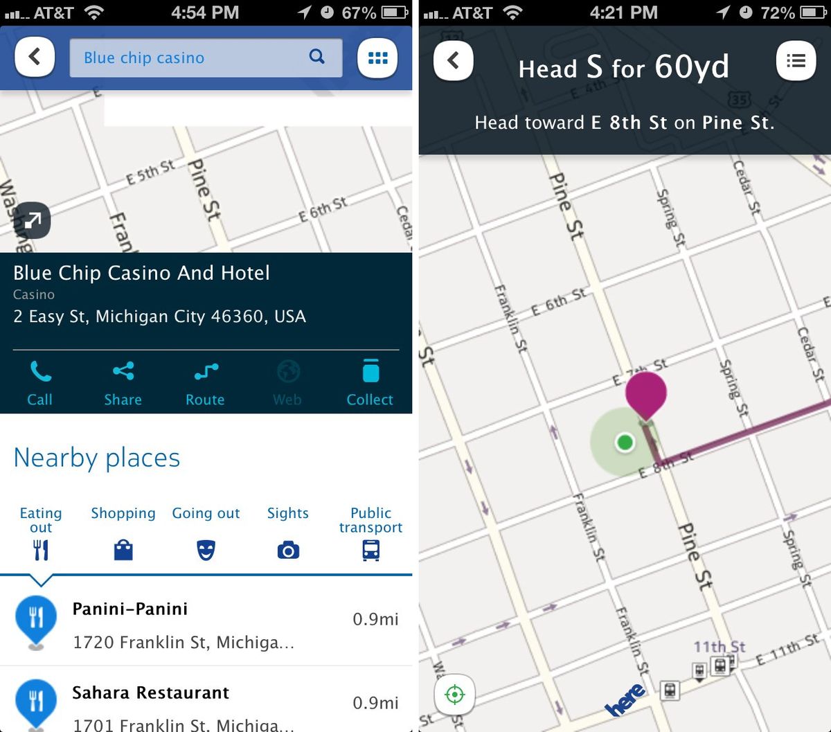 HERE Maps by Nokia vs Apple Maps vs. Google Maps apps update | iMore