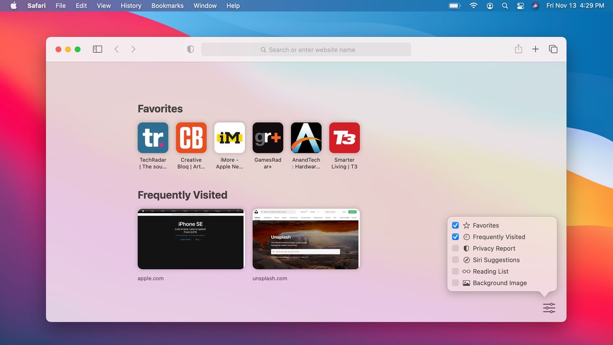 Get to grips with Safari in macOS Big Sur | TechRadar