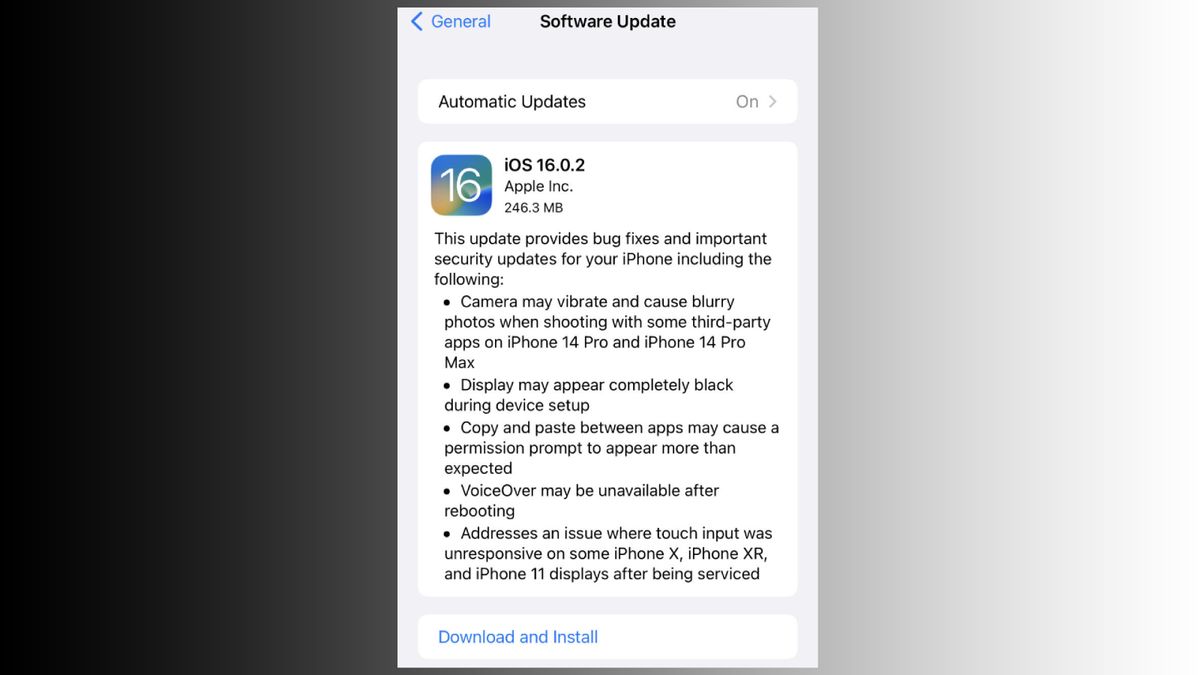 iPhone 14 Pro camera shake fixed with iOS 16.0.2 — here's how to ...
